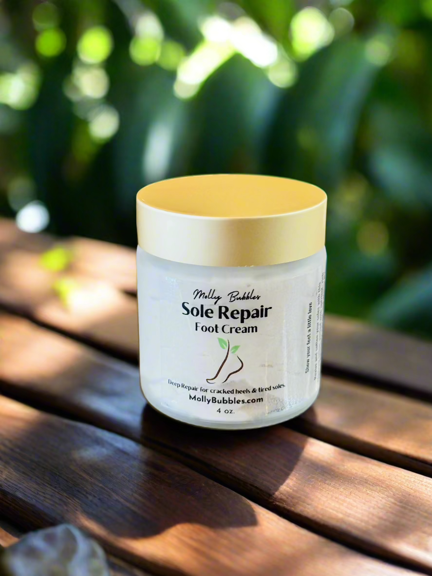 Sole Repair - Foot Cream – Molly Bubbles Soap Company
